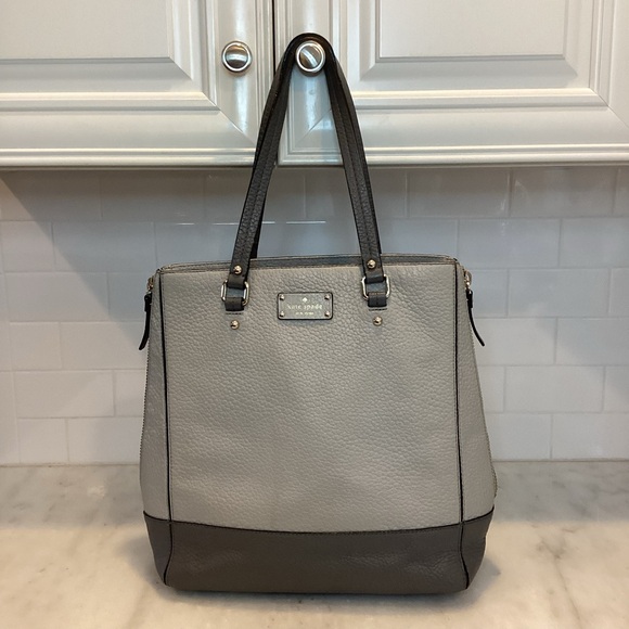 kate spade | Bags | Kate Spade Thea Twotone Color Block Pebbled Leather ...
